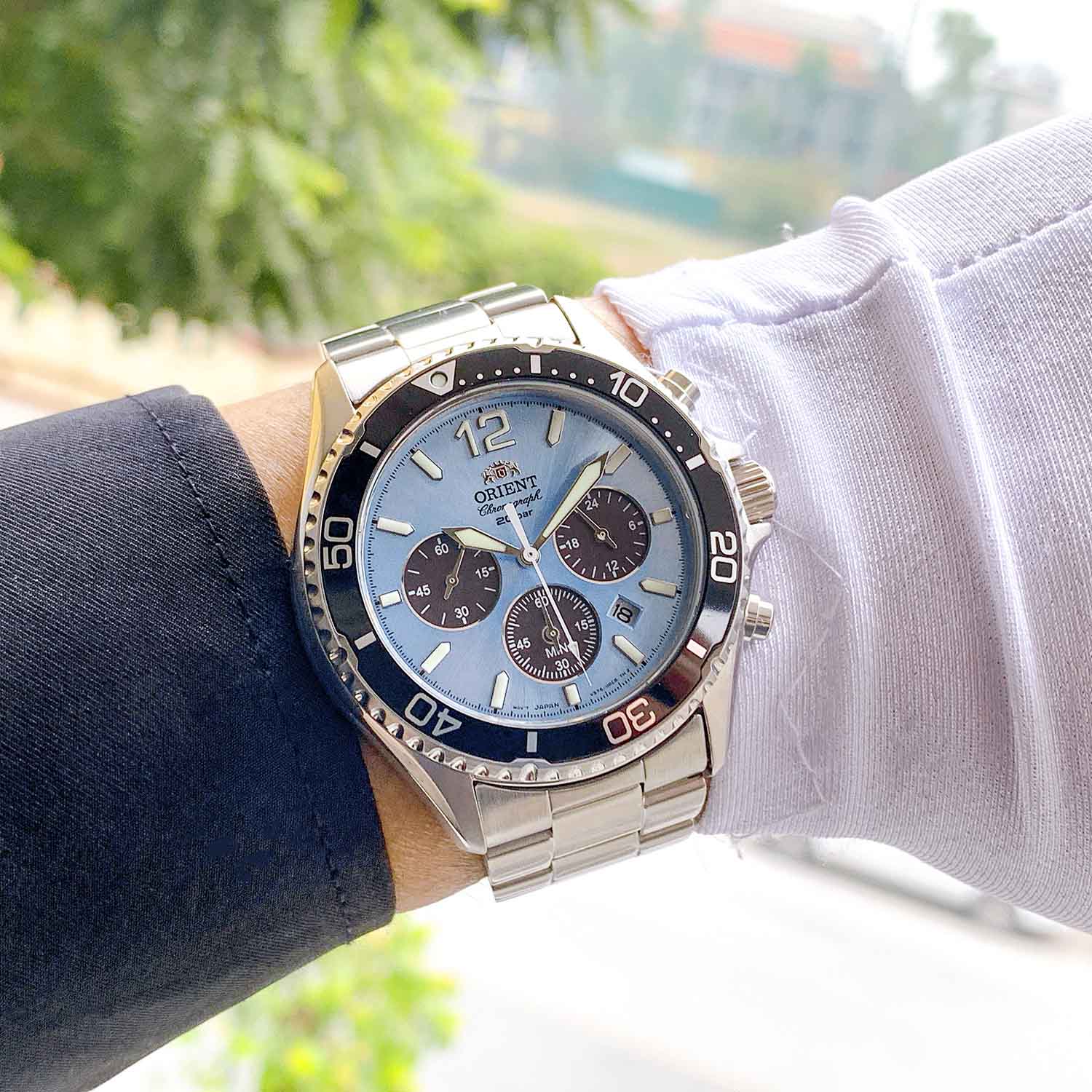 Orient Mako Solar RA-TX0206L10B Like new